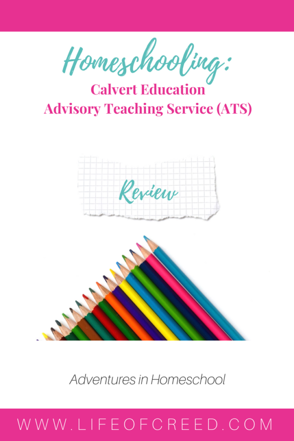 Calvert Education - ATS Review | Life of Creed