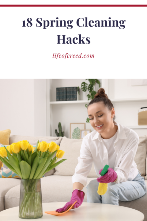 18 Spring Cleaning Hacks | Life of Creed