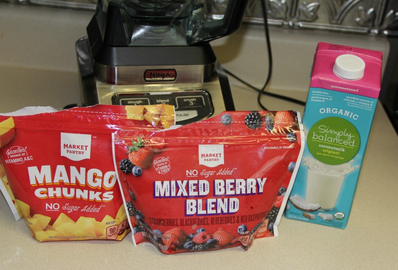 Mango and Mixed Berry Smoothie Summer Refresher | Life of Creed