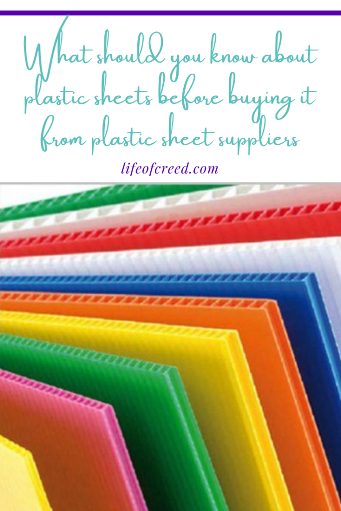 What should you Know About Plastic Sheets before Buying it from Plastic ...