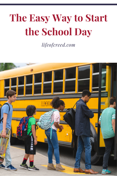 The Easy Way To Start The School Day | Life of Creed